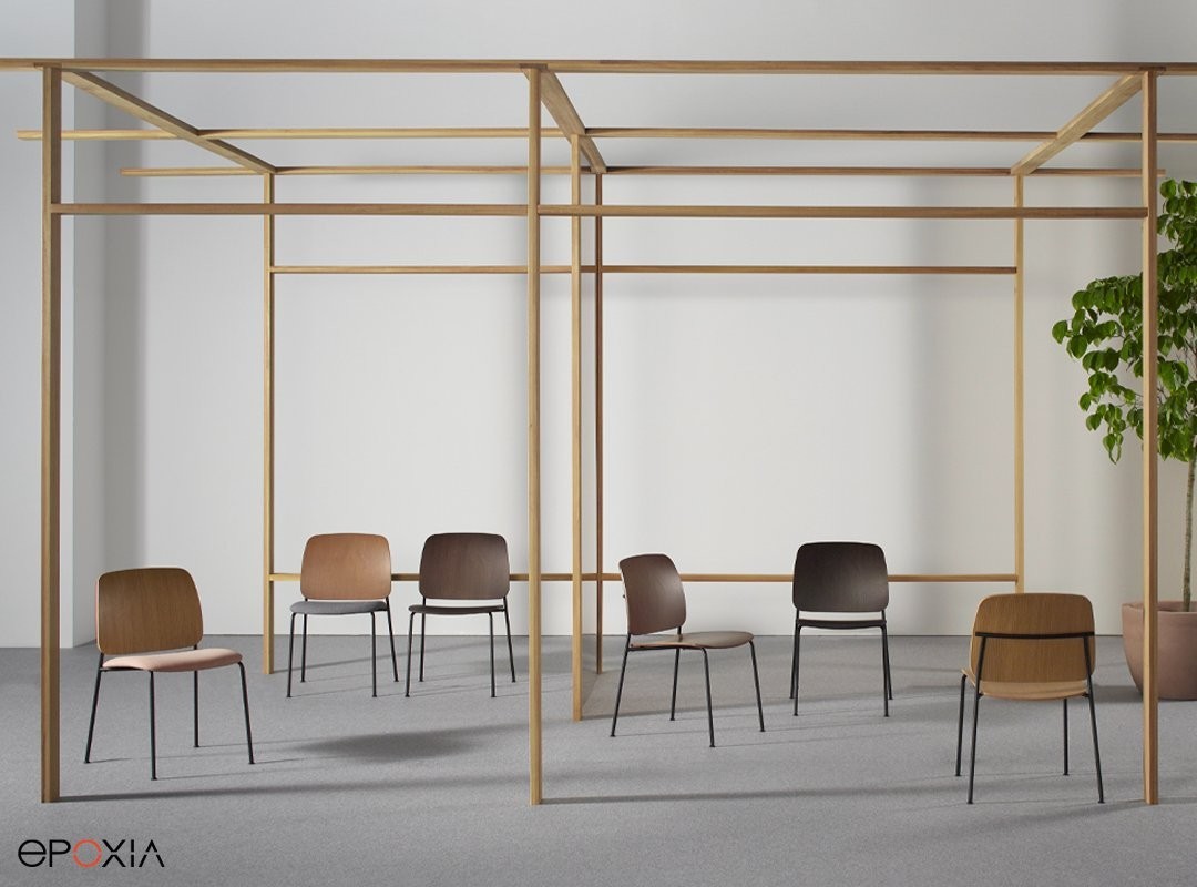 Chaise design Aia par Akaba - Epoxia mobilier