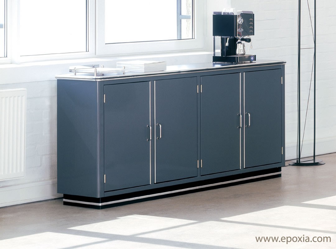Meuble bas en métal Classic Line - Epoxia mobilier