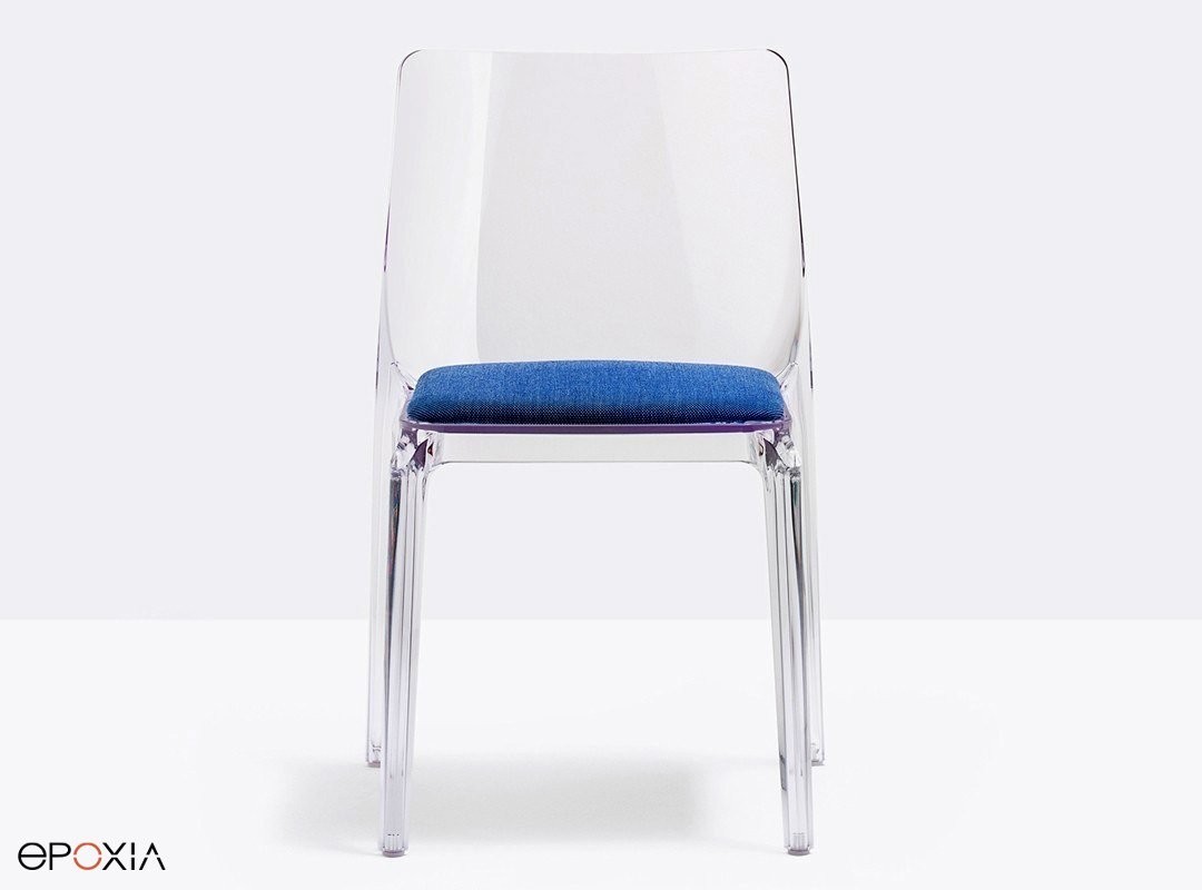 Chaise polycarbonate Blitz - Epoxia mobilier