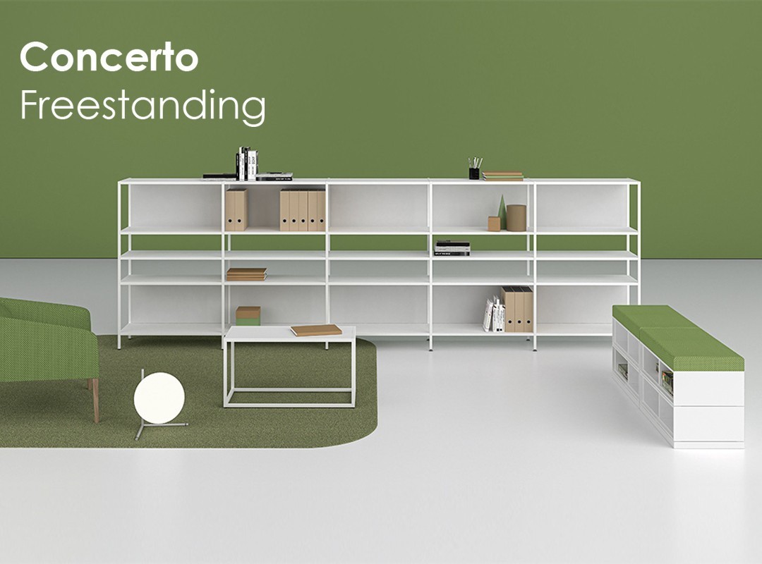 Système de rangement Concerto par Bralco - Epoxia mobilier