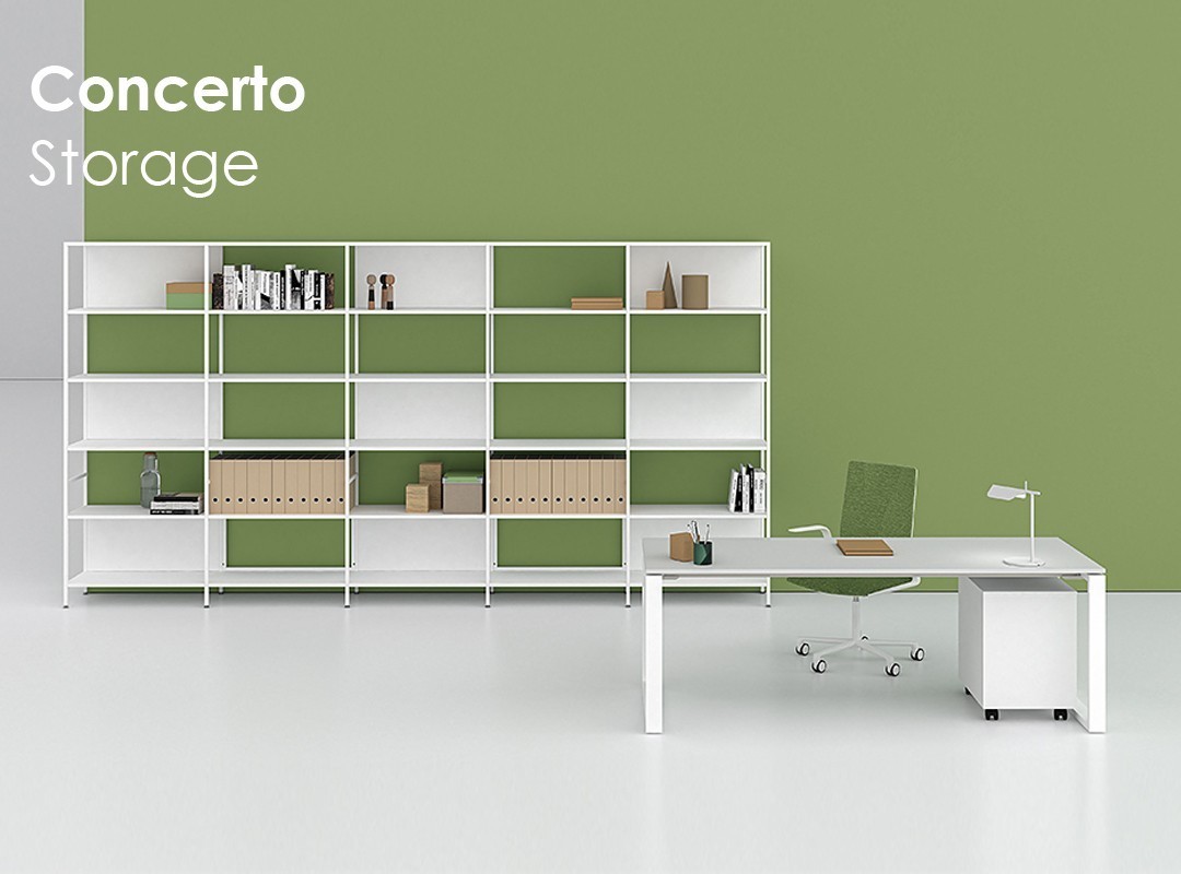 Système de rangement Concerto par Bralco - Epoxia mobilier