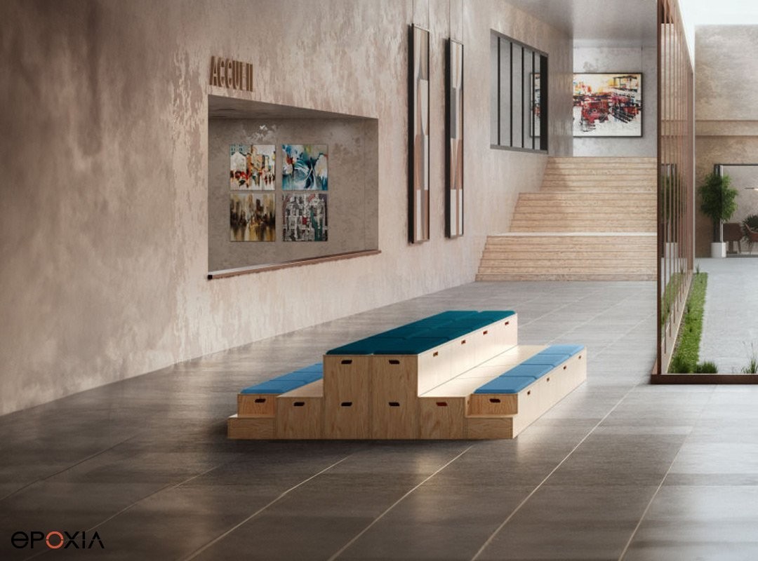 Gradins modulables Kub - Epoxia mobilier