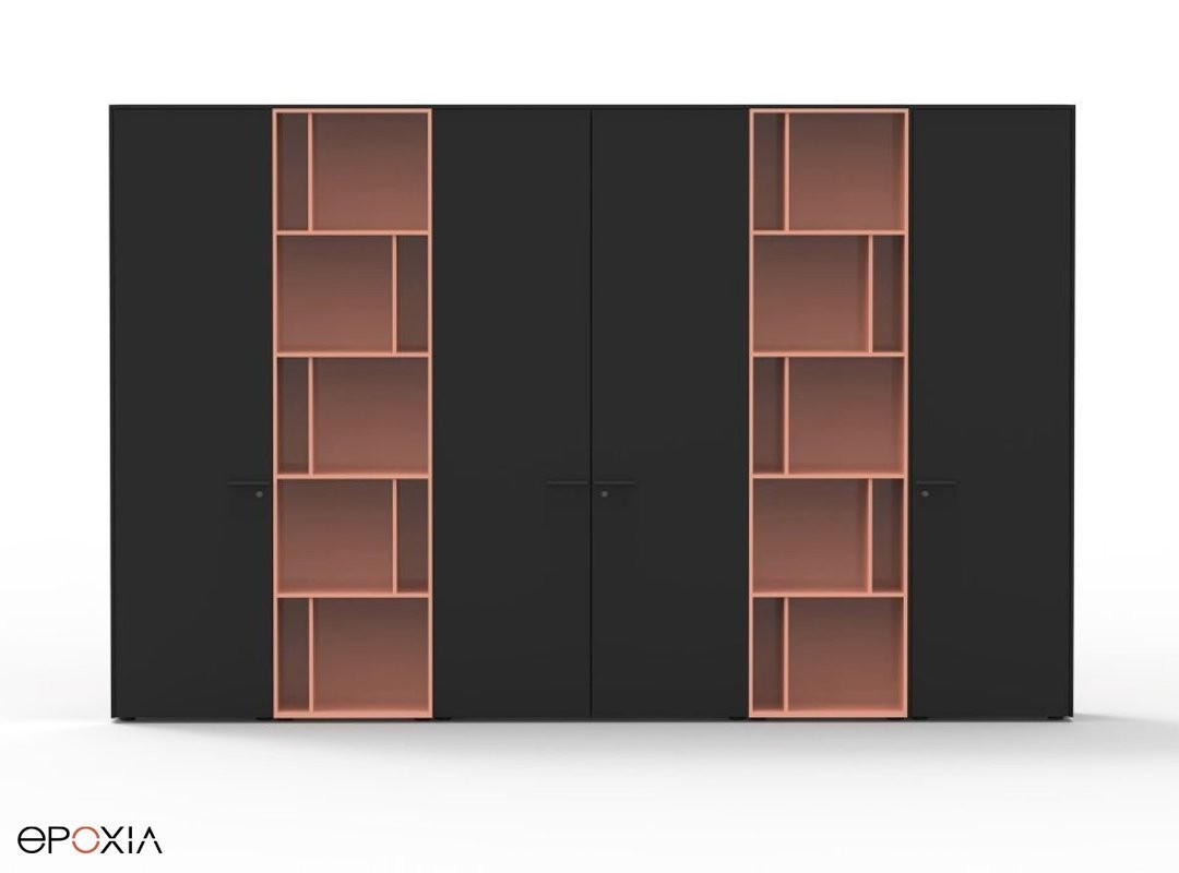 Armoires Aba et Bibliothèques collection Aba Jour - Epoxia mobilier