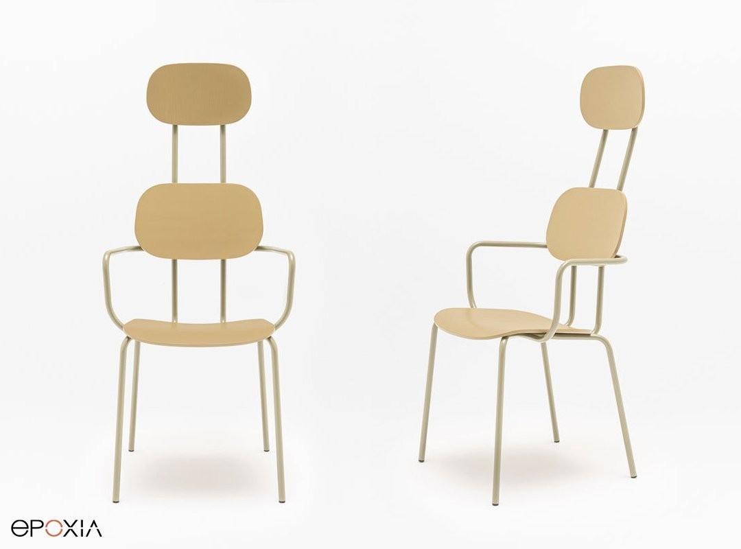 Chaises, fixes ou pivotantes New School de MDD - Epoxia Mobilier