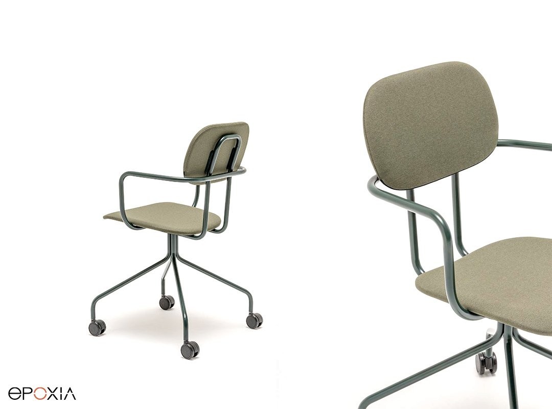 Chaises, fixes ou pivotantes New School de MDD - Epoxia Mobilier