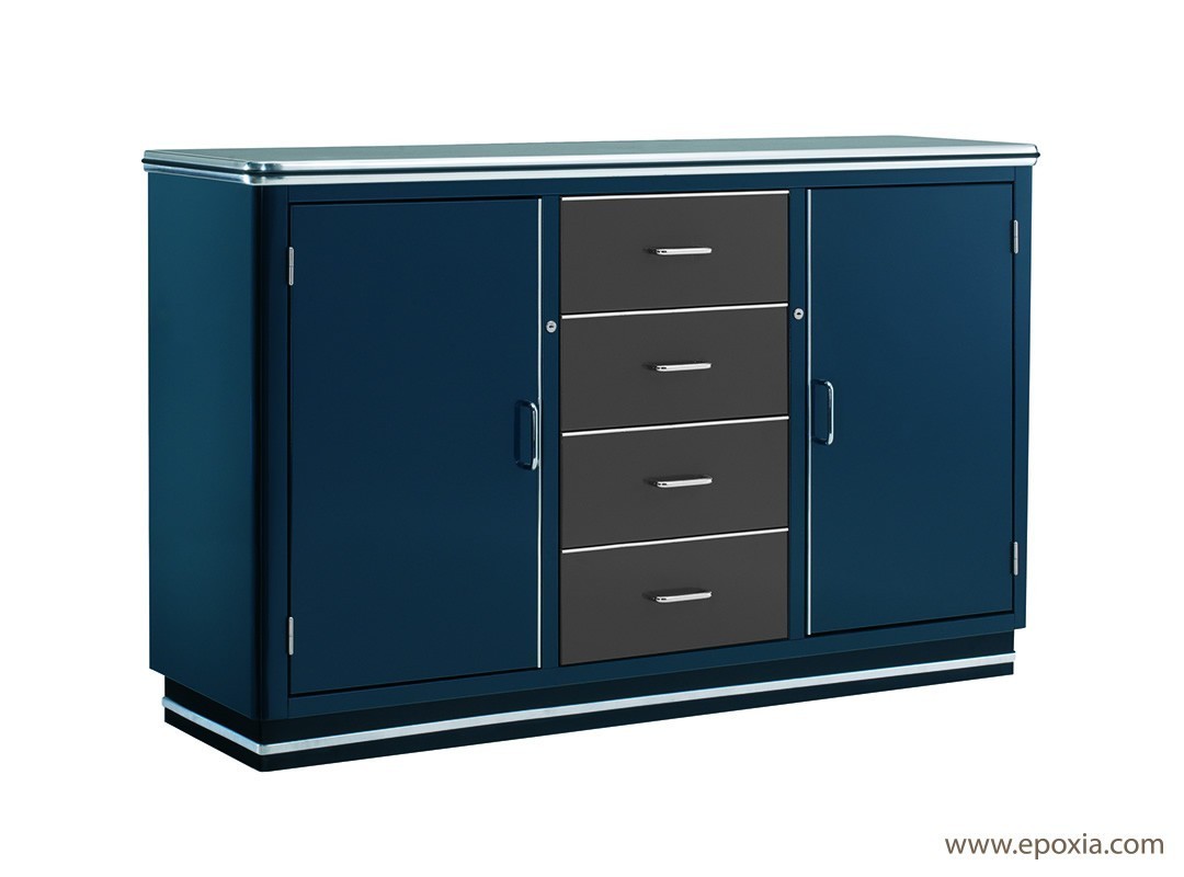 Meuble bas en métal Classic Line - Epoxia mobilier