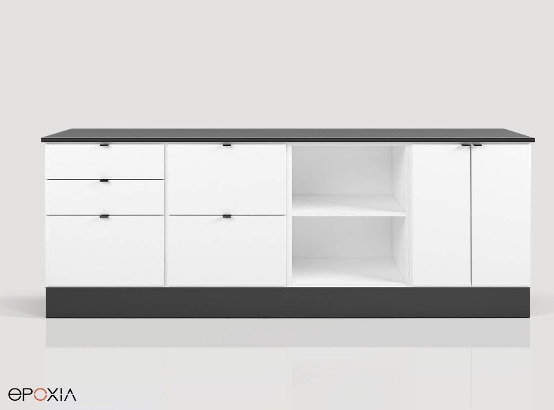 Meubles bas personnalisables Combiline de TreCe - Epoxia Mobilier