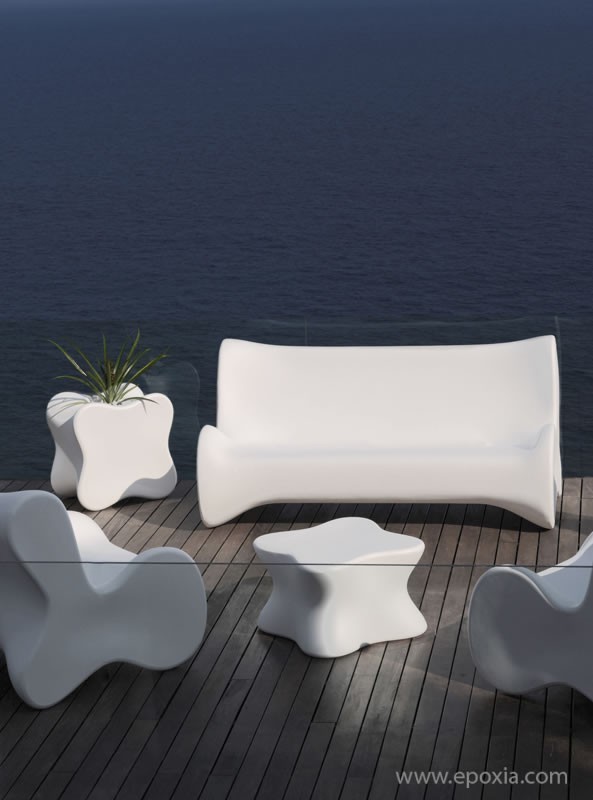 Fauteuil et sofa Doux outdoor, Vondom