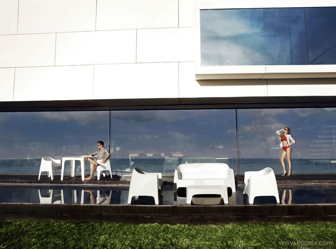 Mobilier de terrasse Solid par Vondom - Epoxia mobilier