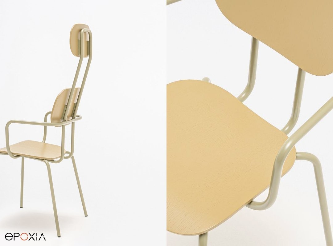 Chaises, fixes ou pivotantes New School de MDD - Epoxia Mobilier