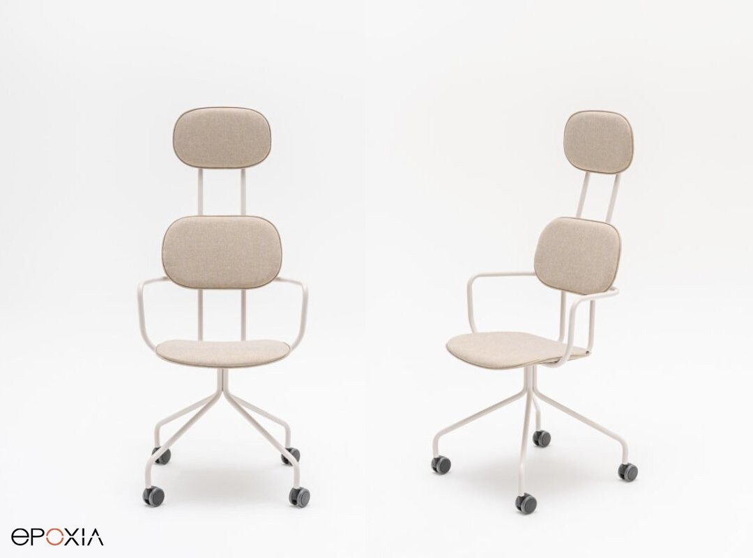 Chaises, fixes ou pivotantes New School de MDD - Epoxia Mobilier
