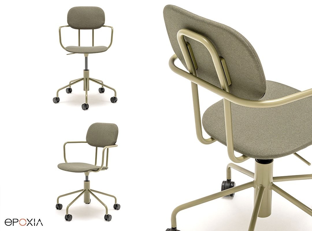 Chaises, fixes ou pivotantes New School de MDD - Epoxia Mobilier
