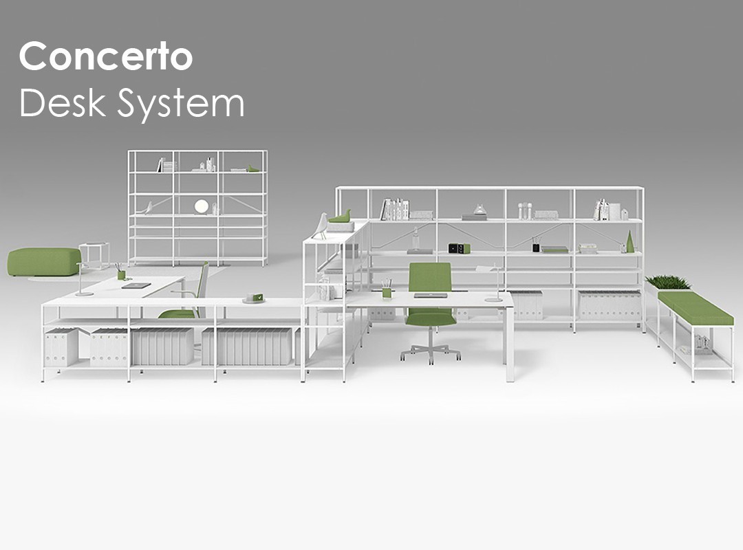 Système de rangement Concerto par Bralco - Epoxia mobilier