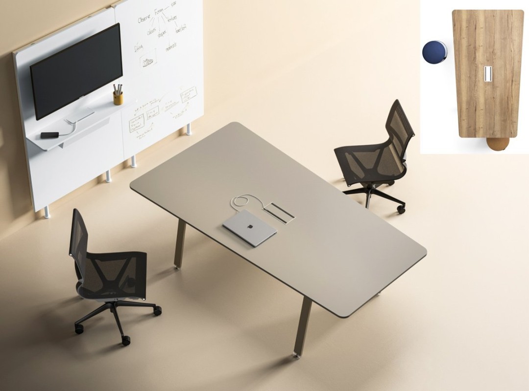 Table de réunion design contemporain Take Off Evo & Country